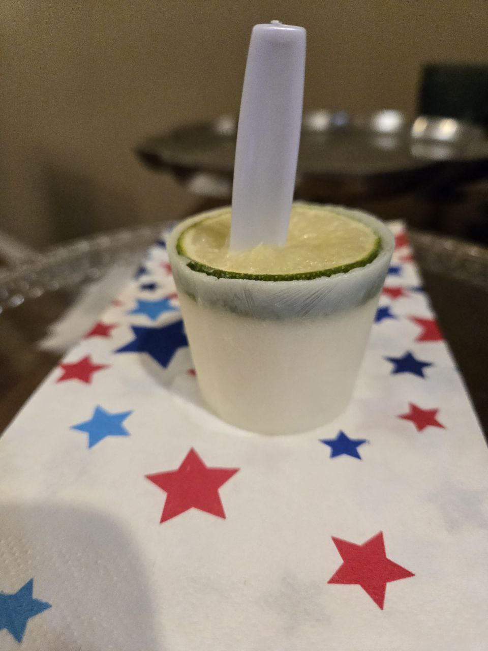 Caleb's 4th of July Margarita Popsicles - Designer Cornbread Podcast